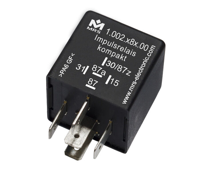 Impulsrelais M1 kompakt 12V - mit definierbarer Impulszeit