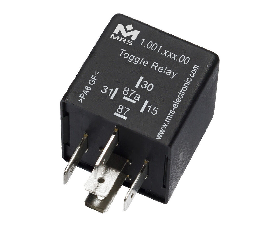 Compact Toggle Relay M1 housing, 24V