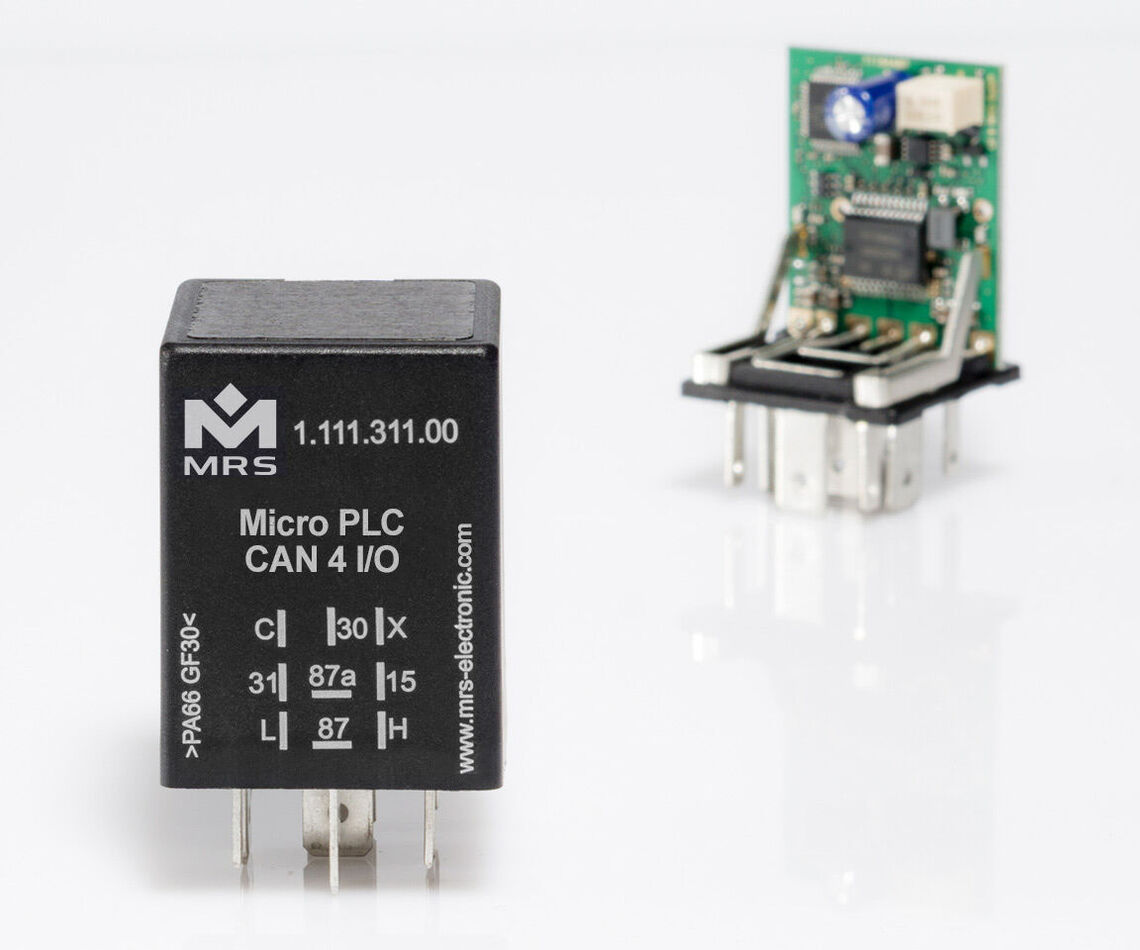 Micro PLC CAN 4 I/O - the small programmable logic control