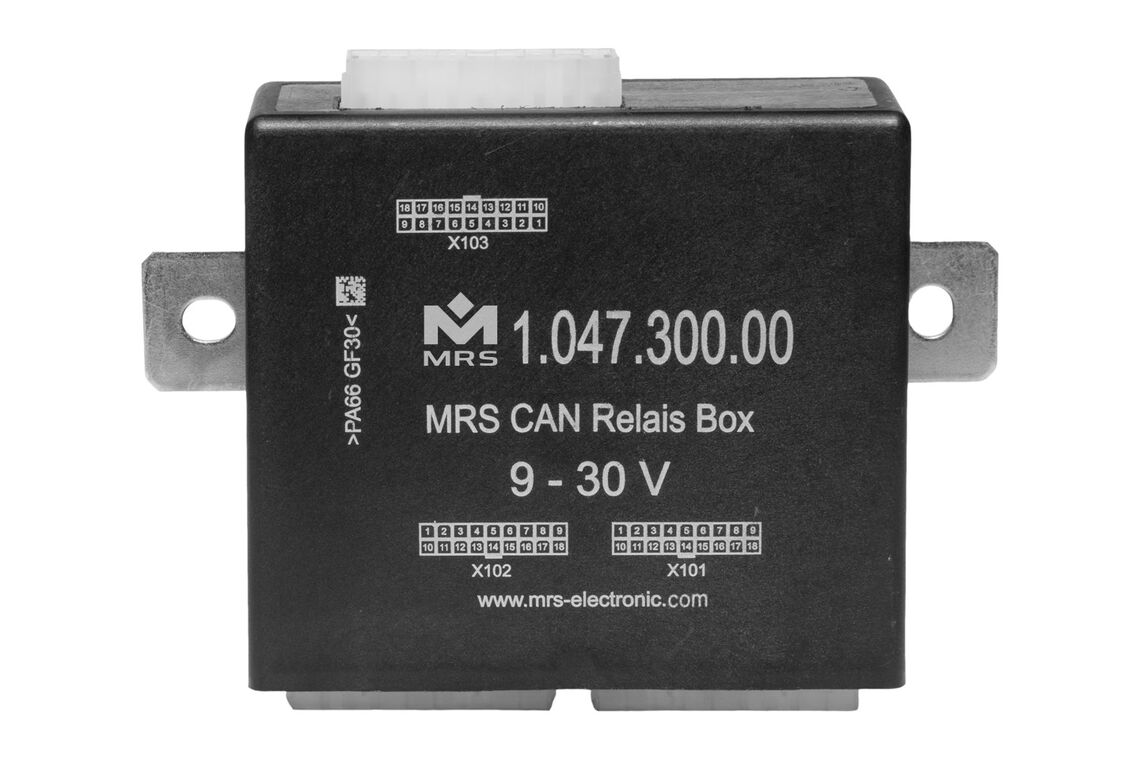 Can Relays Box - the CAN bus module with potential-free relay outputs