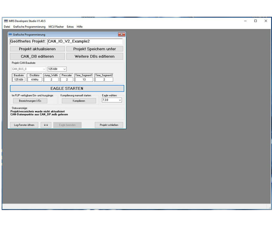 Softwaretool MRS Delevopers Studio